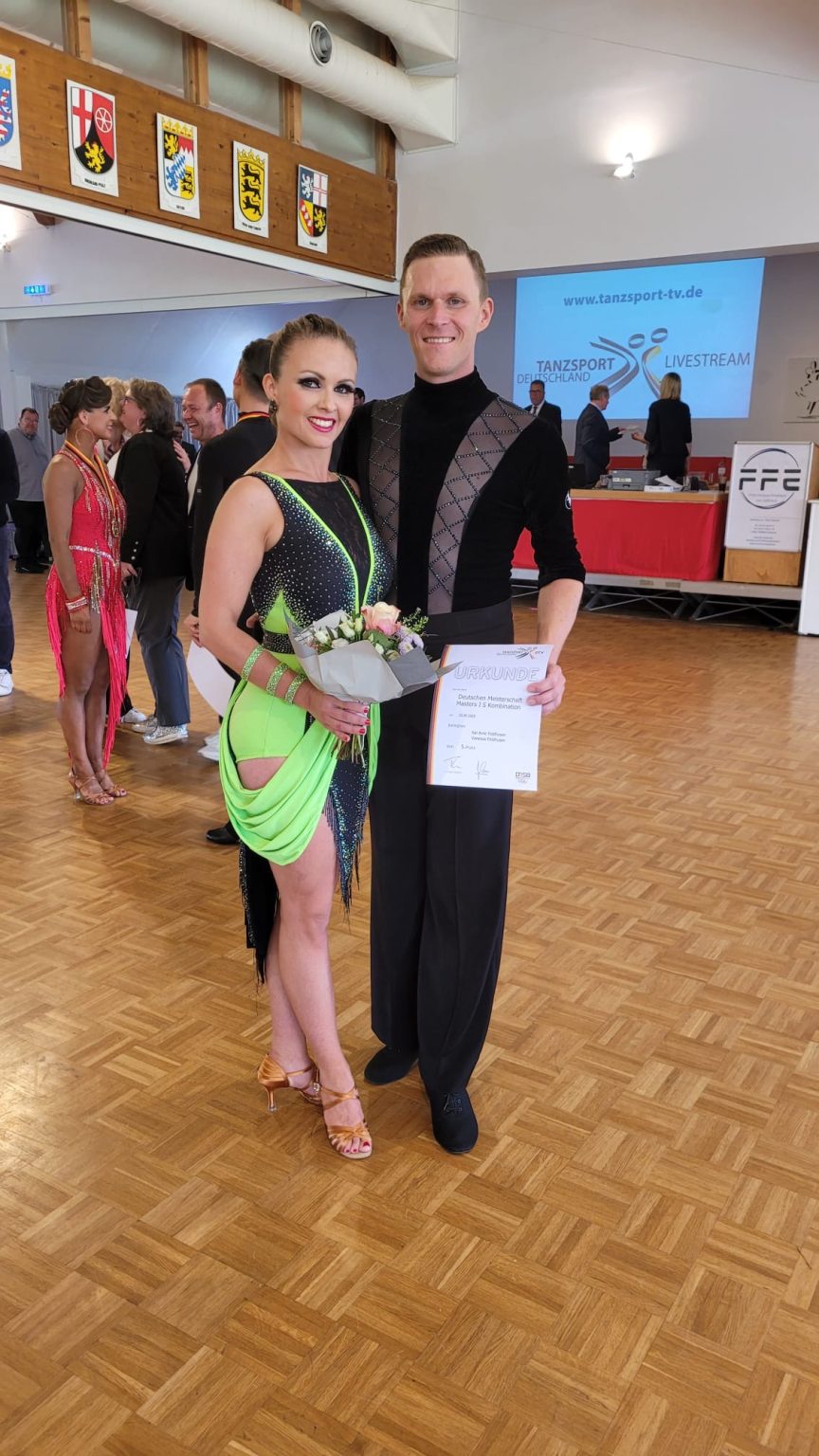 Erste Deutsche Meisterschaft für Kai und Vanessa in der Kombination - TSC Schwarz-Gold e.V. im ...